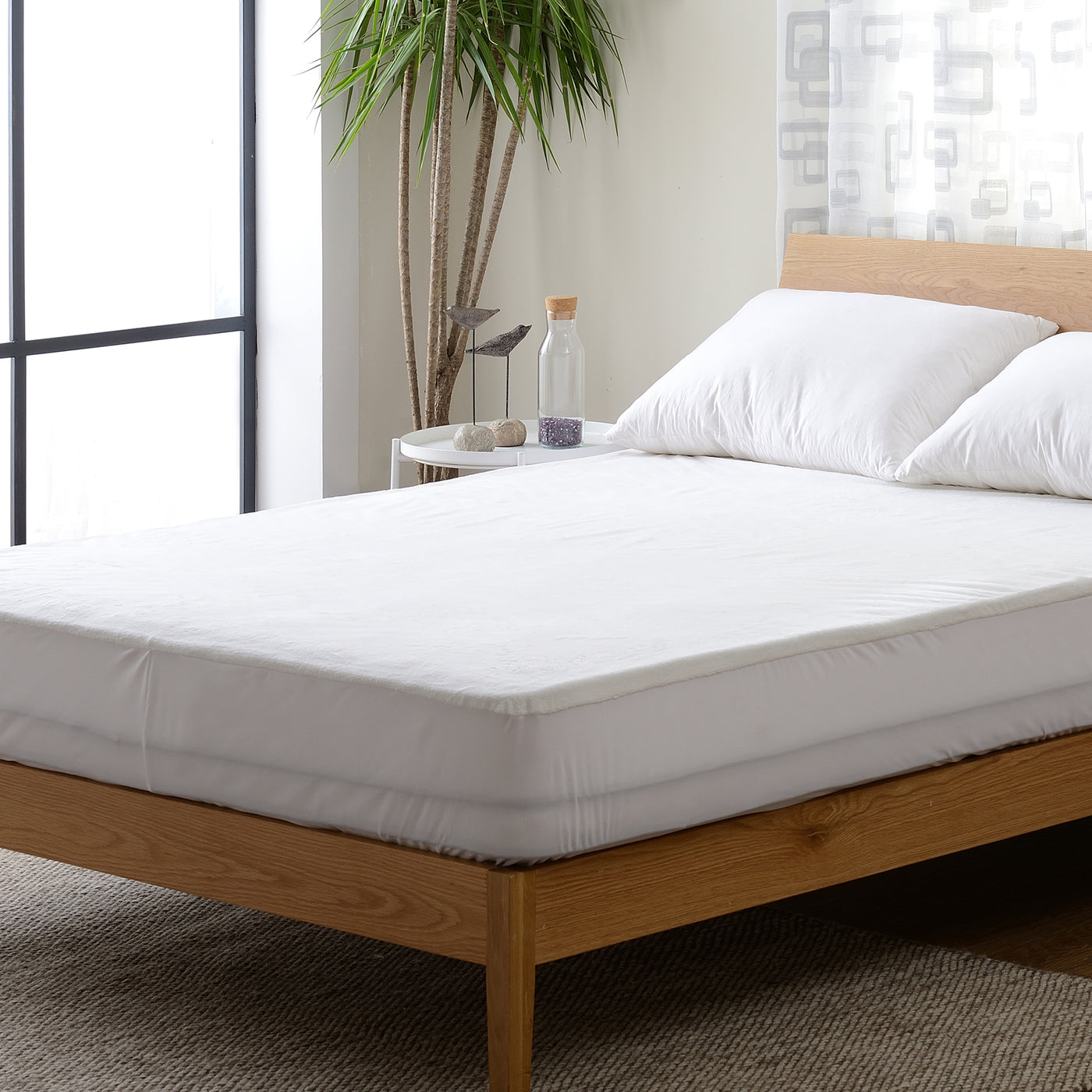 Cheer Collection Velvet Plush Waterproof Mattress Protector - Assorted ...